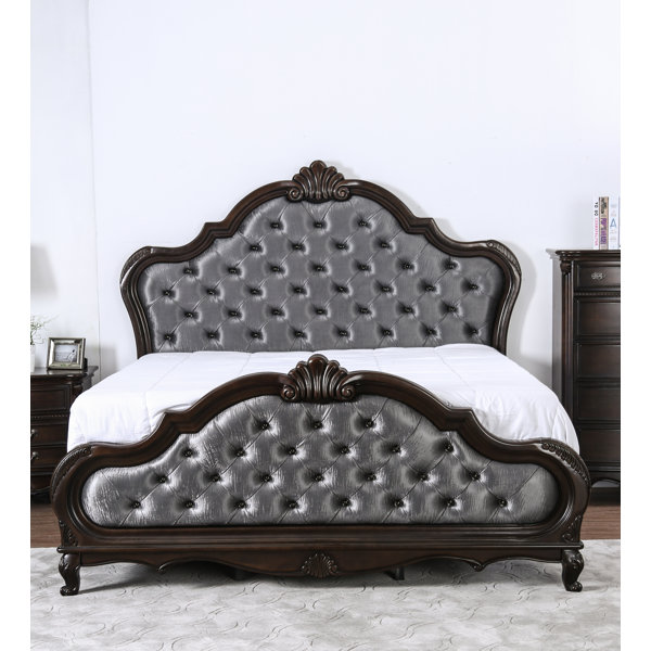 Astoria Grand Walczak Tufted Upholstered Standard Bed | Wayfair